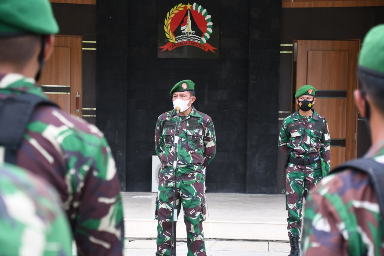 Kasipers Korem 142/Tatag : Tugas Kedepan Harus Lebih Profesional ...